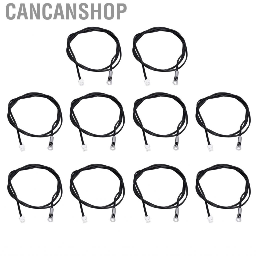 Cancanshop 10Pcs NTC Thermistor Probe Temperature Sensor Round Lug ...