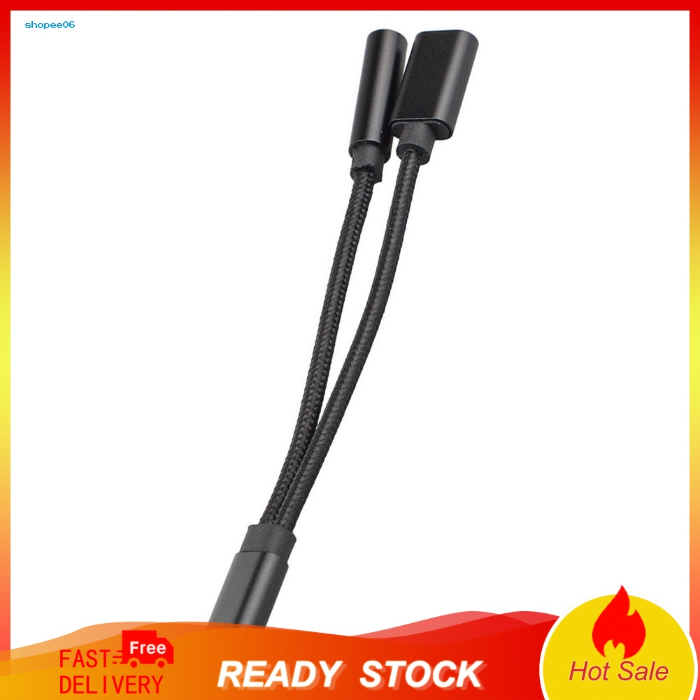 Setn 2 in 1 สายเคเบิล USB Type-C 35 มม. อะแดปเตอร์แจ็คเสียง สายแปลงโทรศัพท์ | Shopee Thailand