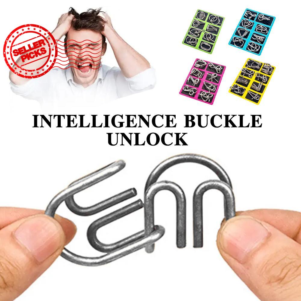 จิ๊กซอว์ปริศนา 9 ห่วง IQ Challenge Lock IQ 2023 Q0D4 | Shopee Thailand