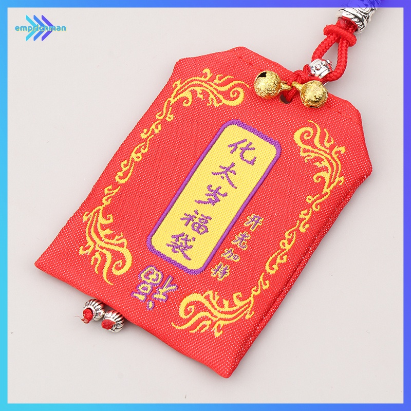 Epmn> ใหม่ กระเป๋าป้องกัน ลาย Tai Sui Fu ปีมังกร Jia Chen ปีทั่วไป Li ...