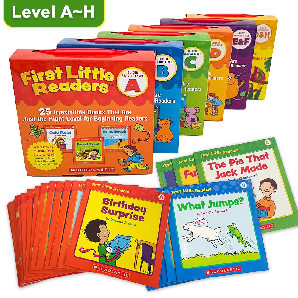 [TH READY STOCK] First Little Readers Guided Reading Pack (Levels A- H ...