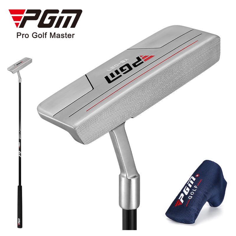 PGM TUG055 กอล์ฟ Putter ยืนศูนย์กลางแรงโน้มถ่วงต่ำเป็นเพลาสแตนเลสที่มั่นคงพร้อมเส้นเป้าหมาย ...