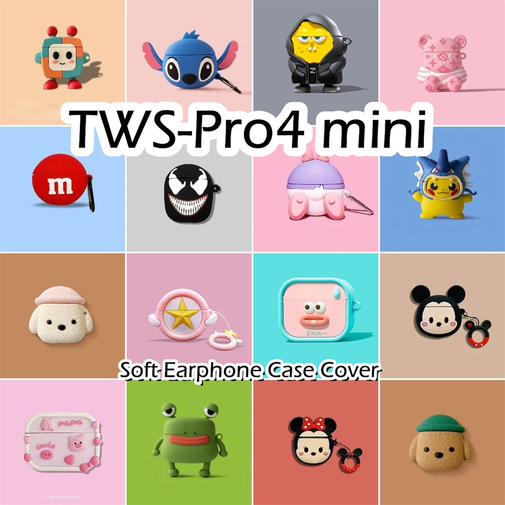 【Case Home】นําไปใช้กับ Tws-pro4 mini เคส Case เคสหูฟัง การ์ตูนน้ําเย็น ...