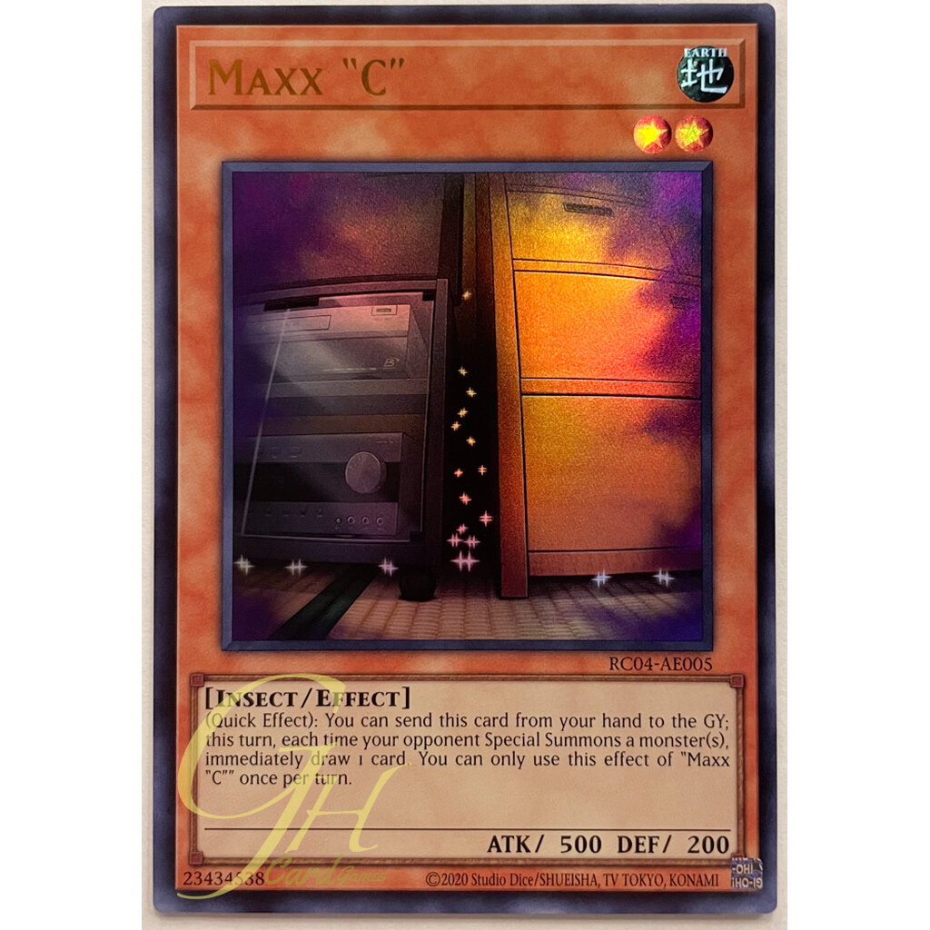 Yugioh [RC04-AE005] Maxx "C" (Ultra Rare) | Shopee Thailand