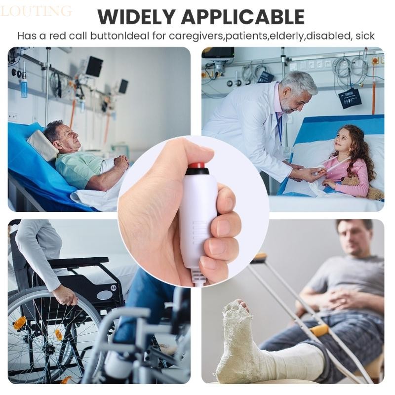 Louting M 12 2P 4P หญิงเดี่ยว Pushbutton พยาบาลสายไฟปุ่มกดสายสลับ ...