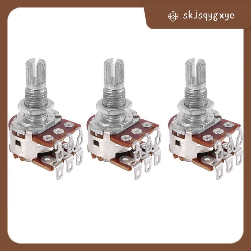 skjsqygxyc3 ชิ้น Double Balance Stacked Knurled Stalk กีตาร์เบส Volume ...