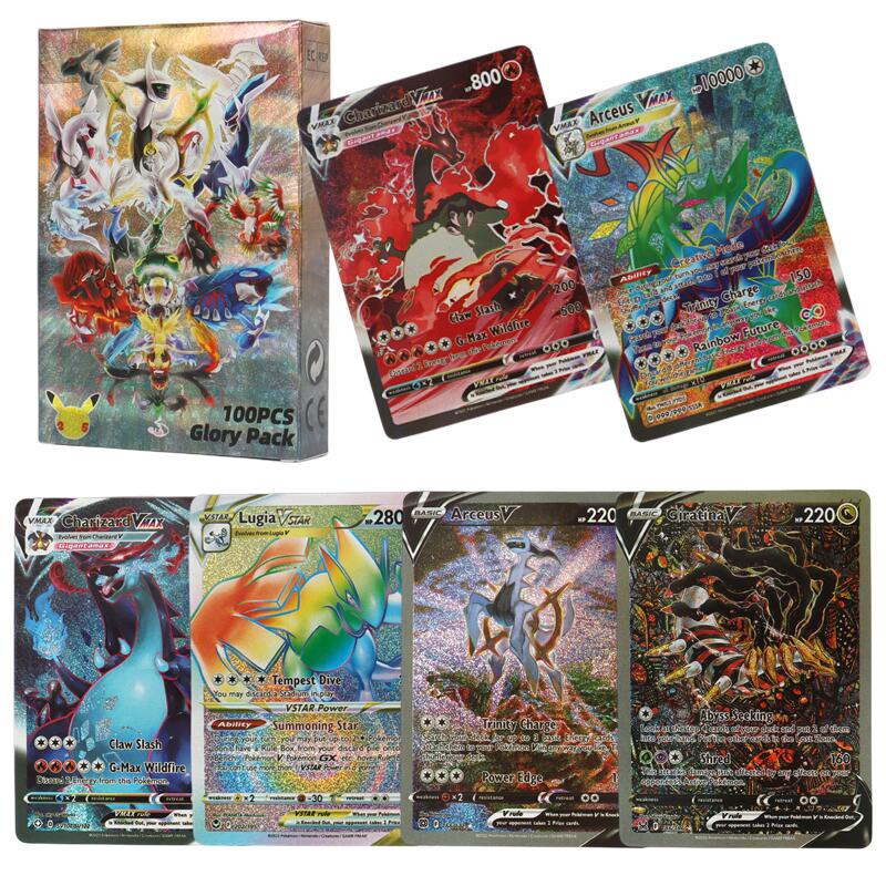 Dot Flash The Best Pokemon Cards Proxy Glory Pack Vmax Vstar GX Mega ...