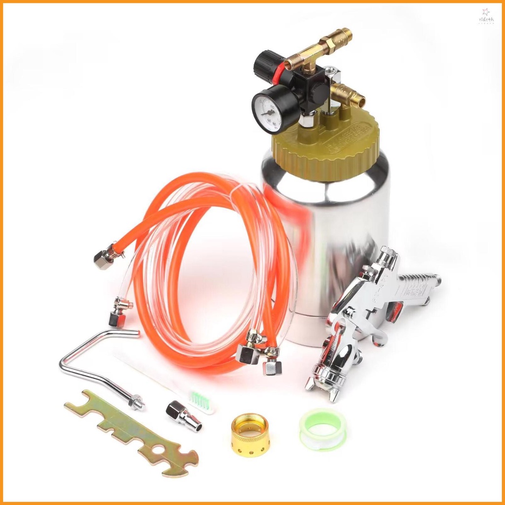 Adjustable 2L Pressure Pot Tank with Air Spray and Regulator for ...