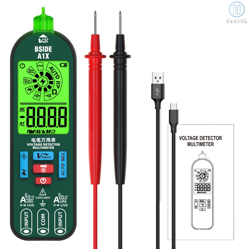 BSIDE Handheld Digital Multimeter with Automatic Shutdown and ...