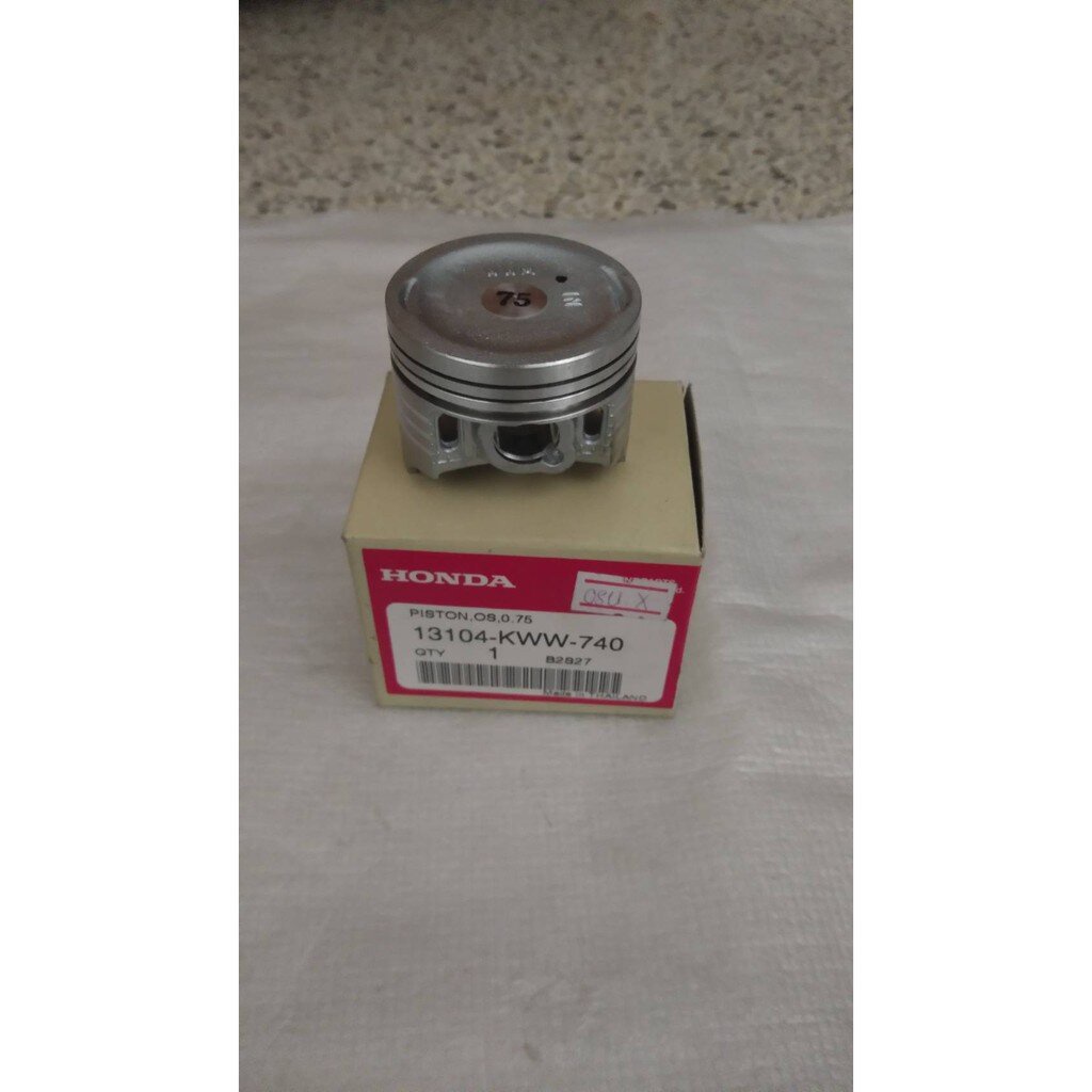 ลูกสูบ (0.75) สำหรับรุ่น DREAM110i อะไหล่แท้ HONDA 13104-KWW-740 ...