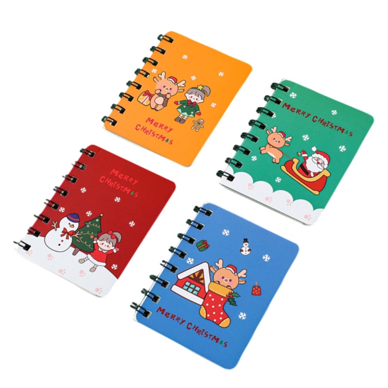 รัก* Twin-coil Binding Mini Notebook Small Writing Pad for Kid Student ...