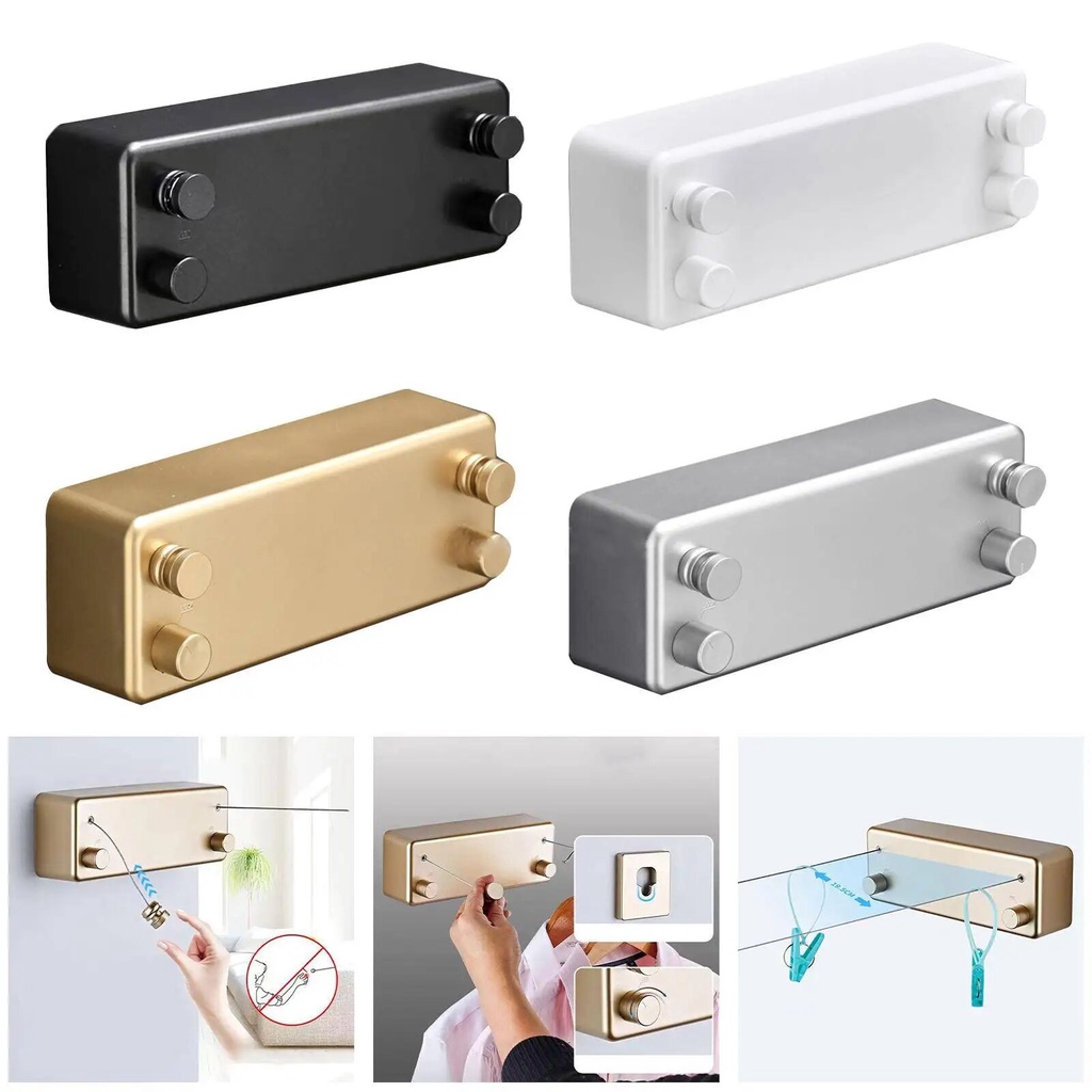 Drying Laundry Lines Clothes Drying Line Retractable Clothesline ...