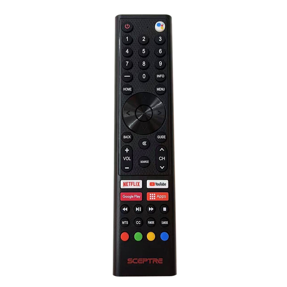 ใหม่ ของแท้ 8142026675573B สําหรับ SCEPTRE Google Android TV Remote ...