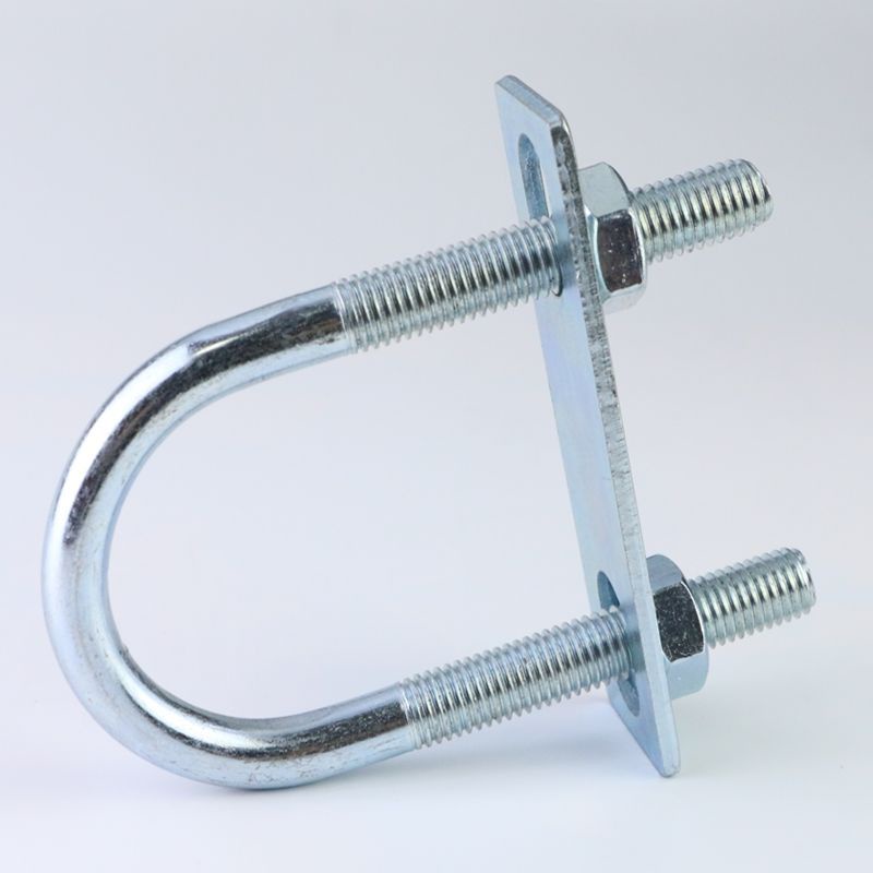 ☀ยู-โบลท์ ยู☀M10 ชุด U-Shaped Clamp U-Shaped Bolt U-Shaped สกรู U ...