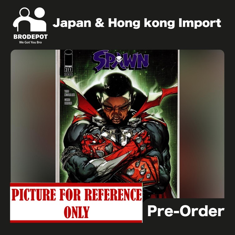 [PO:2024-03] McFarlane Toys SPAWN 7" TOY SPAWN #311 (DIGITALLY REMASTERED)(30TH ANNIVERSARY ...