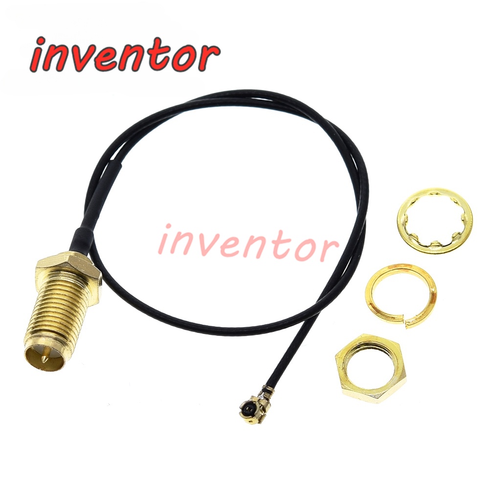 สายเคเบิลเชื่อมต่อ SMA ตัวผู้ เป็น uFL/u.FL/IPX/IPEX RF หรือ NO 1.13 ...
