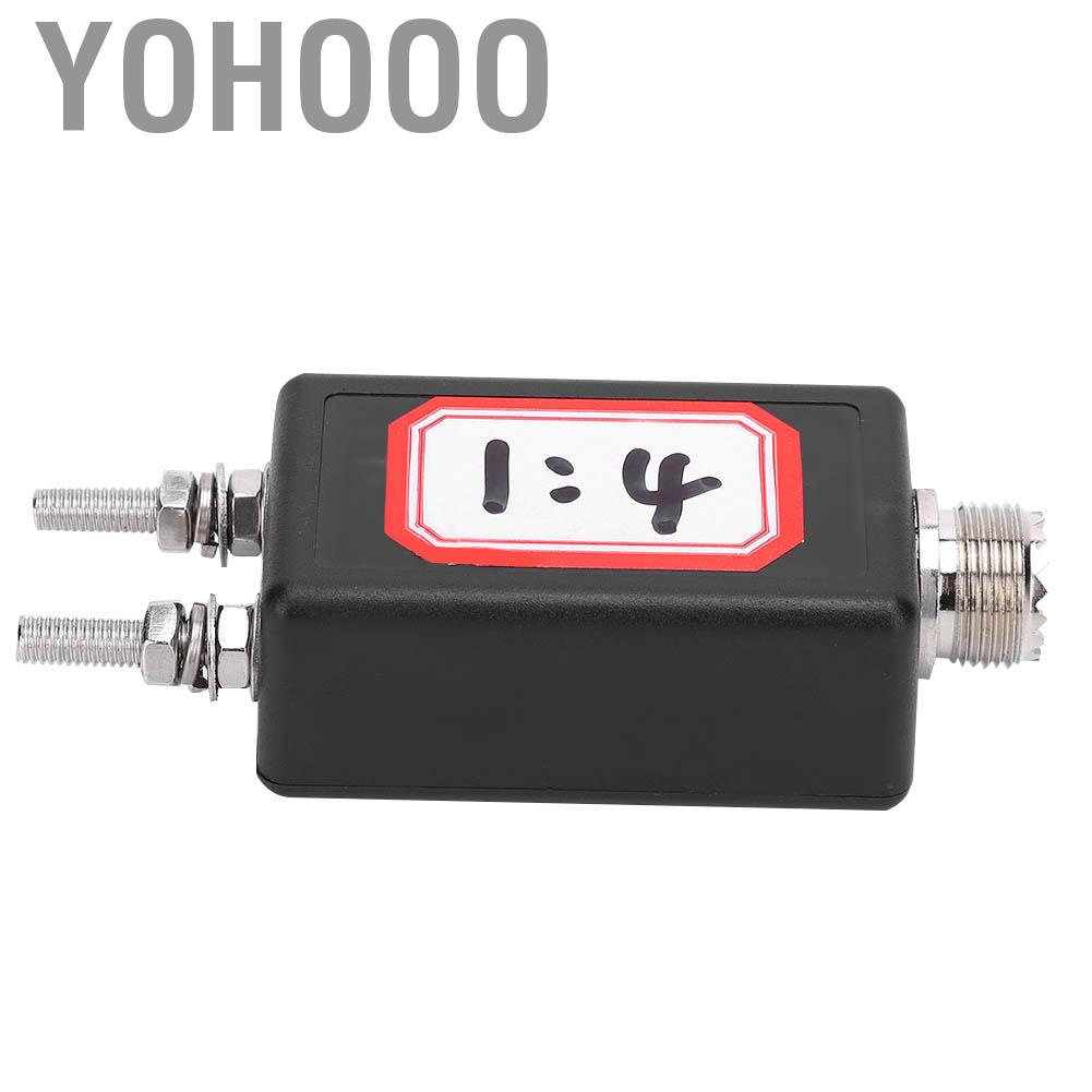 Yohooo 1:4 Mini Balun HF for Outdoor Setting and QRP Use Unbalanced ...