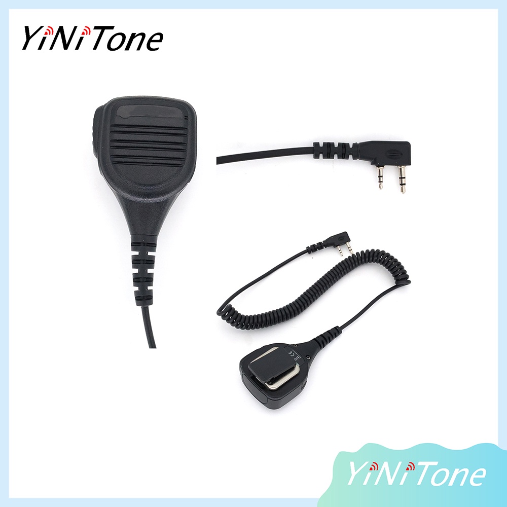 Pmmn4013a ไมโครโฟนลําโพงมือถือ 2 Pin K อุปกรณ์เสริม สําหรับวิทยุสื่อสาร ...