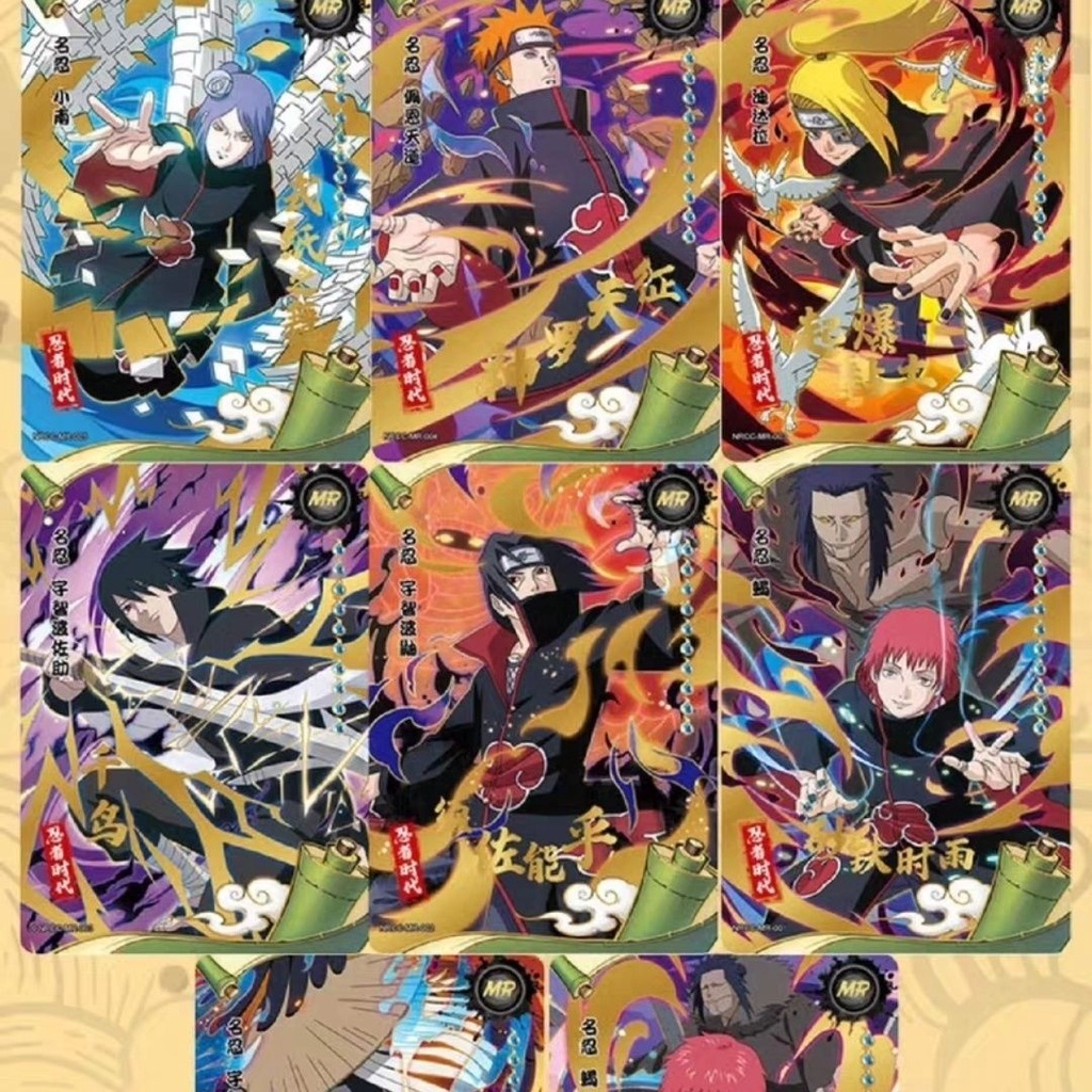 Kayou Naruto, Ninja Age mr Card Full Set.Card Tour การ์ดแท้ | Shopee ...