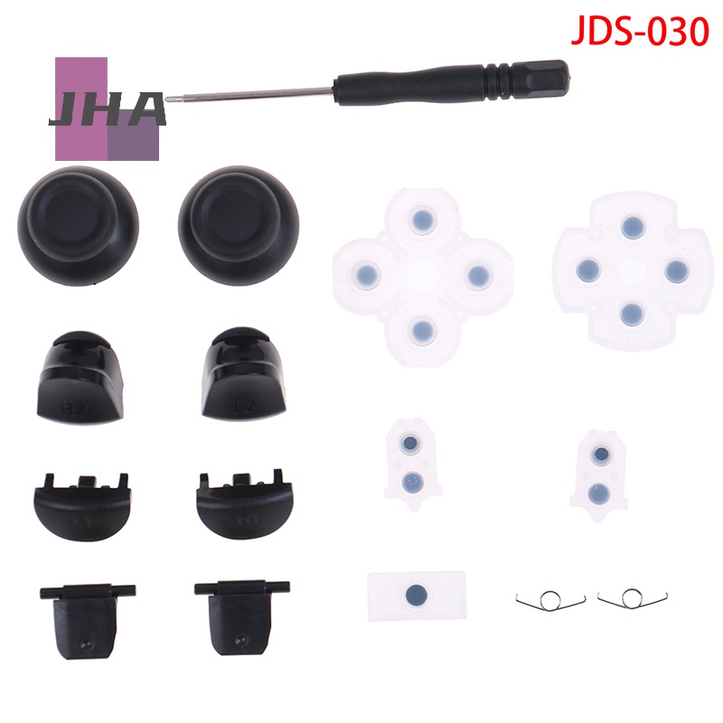 [JHA] อะไหล่ปุ่มทริกเกอร์ควบคุม PS4 1 ชุด และปุ่มยางนําไฟฟ้า | Shopee ...