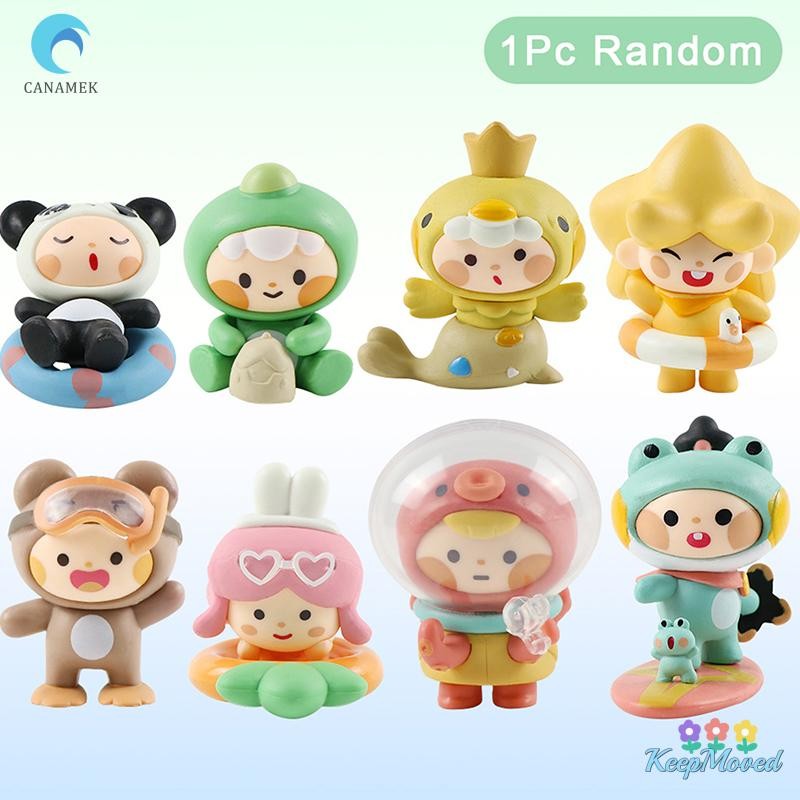 Keepmoving 1 ชิ้น Mini World Holiday Series กล่องตาบอดน่ารักอะนิเมะ Action Figure เครื่องประดับ ...