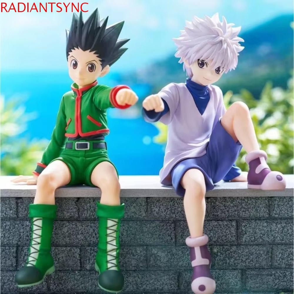 Radiantsync Gon Freecss Action Figure,ของเล่นอะนิเมะHunterรูป,ญี่ปุ่นมินิน่ารักK Killua Zoldyck ...