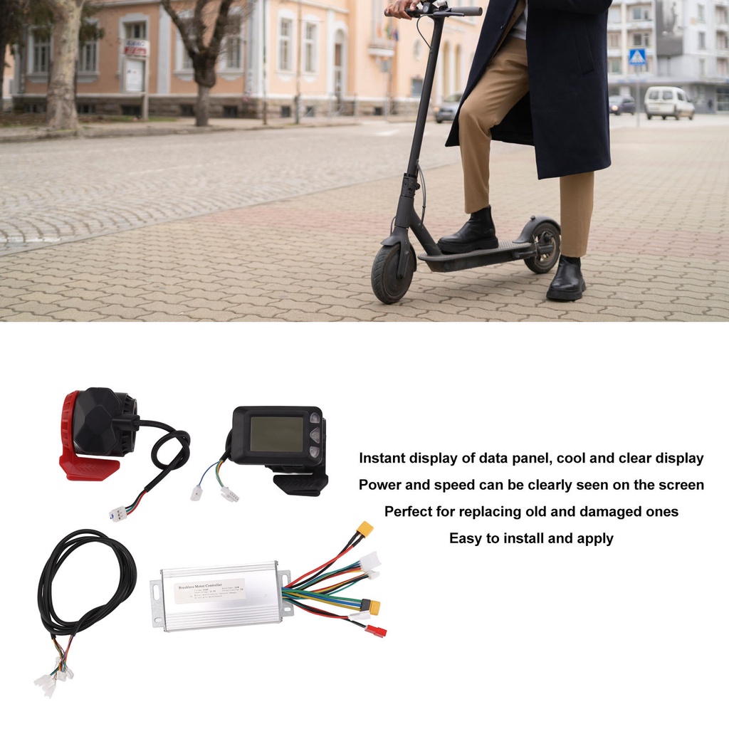 Zhongcheng Tec 24V 250W Motor Speed Controllerไฟฟ้าสกู๊ตเตอร์Brushless ...