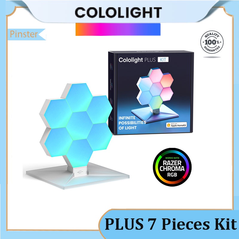 Cololight PLUS แผงไฟ RGB ทรงเรขาคณิต ควบคุมอัจฉริยะ สําหรับเล่นเกม ...