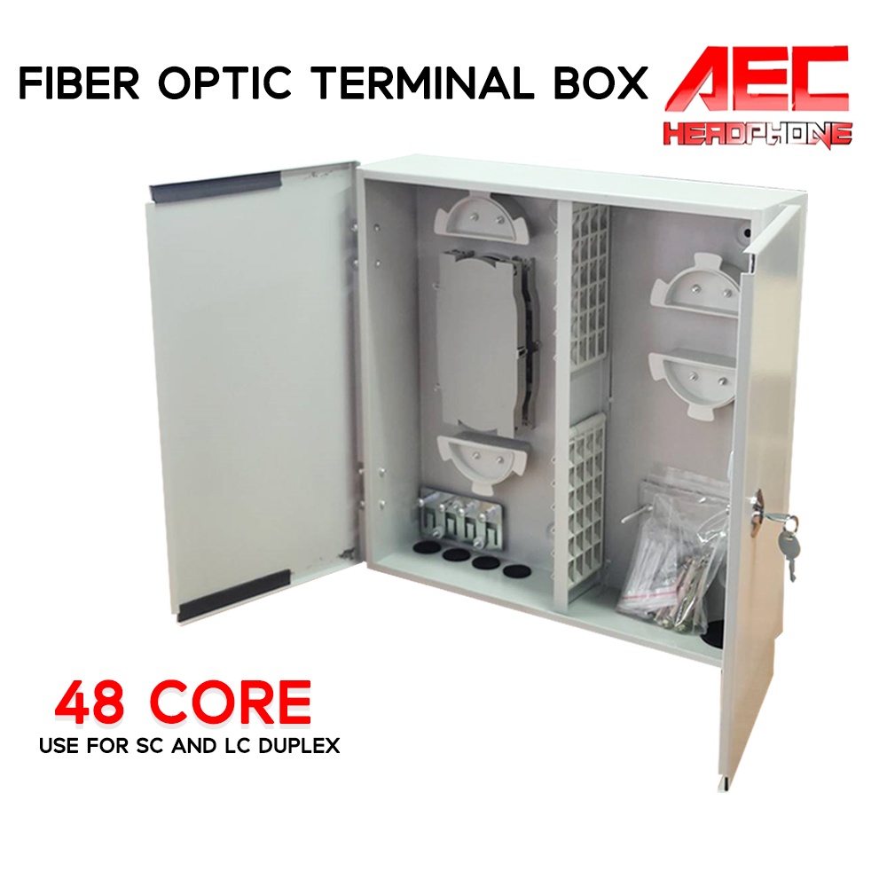 กล่องพักสาย Fiber Optic (FTTH Terminal Box) ใช้ภายใน Fiber Distribution ...