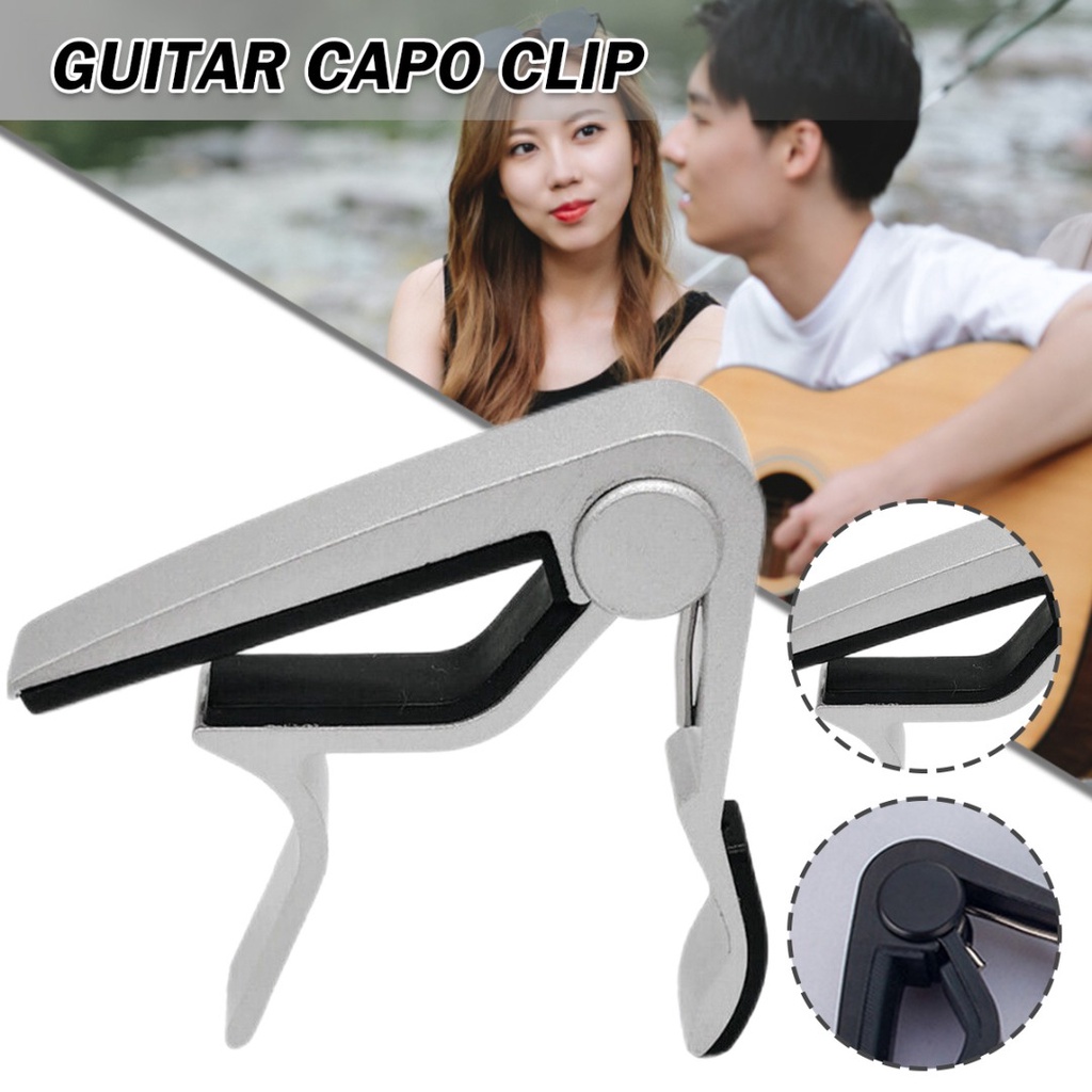 Aluminium Guitar Capo for Electric Acoustic Guitar Trigger Quick ...