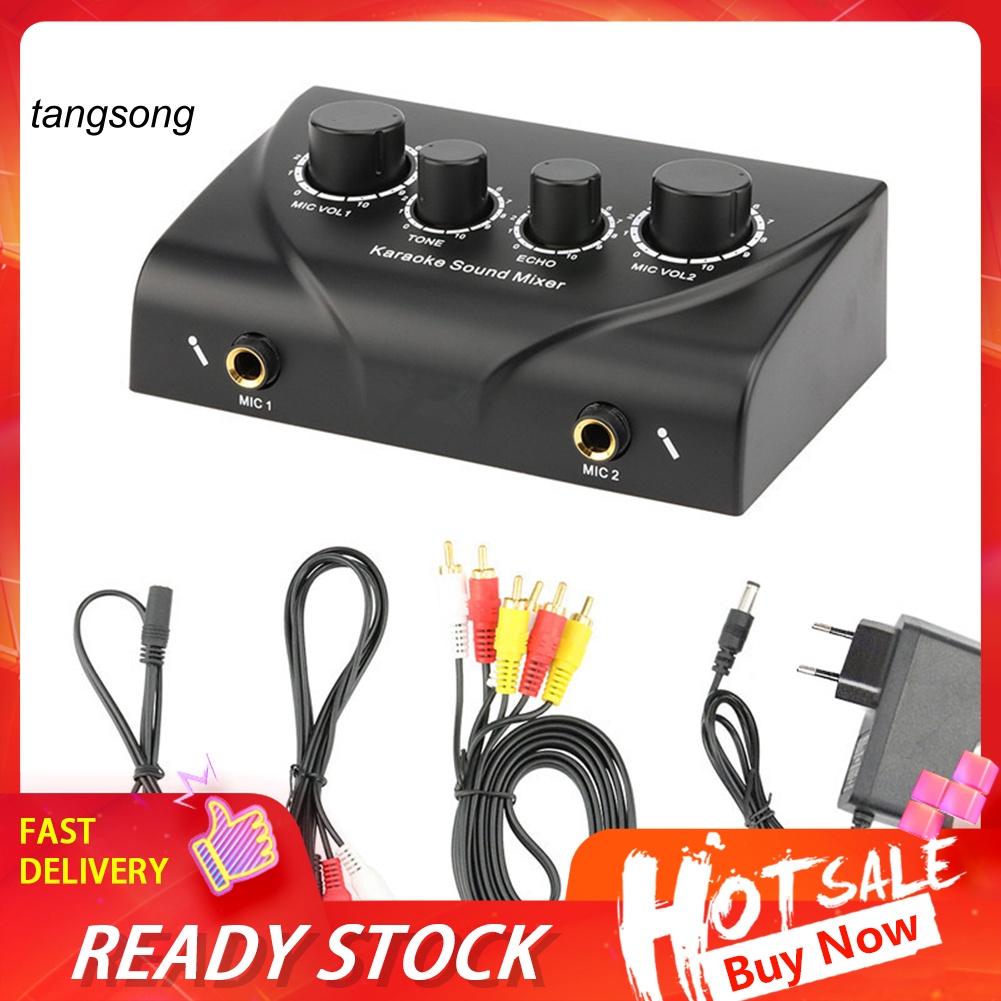 Tang_ Pro เครื่องผสมเสียงคาราโอเกะดิจิทัล ขนาดเล็ก แบบพกพา | Shopee ...