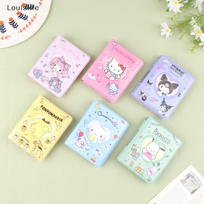 Llph อัลบั้มรูปภาพ ลายตาราง อนิเมะ Kuromi Melody Cinnamoroll ขนาดเล็ก 3 ...