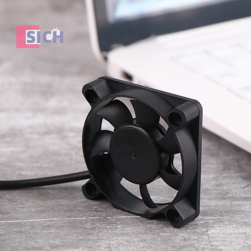 [Sich] Dc5010 ใหม่ พัดลมระบายความร้อน เสียงเงียบ สายเคเบิล USB 5V สําหรับคอมพิวเตอร์ 1 ชิ้น ...
