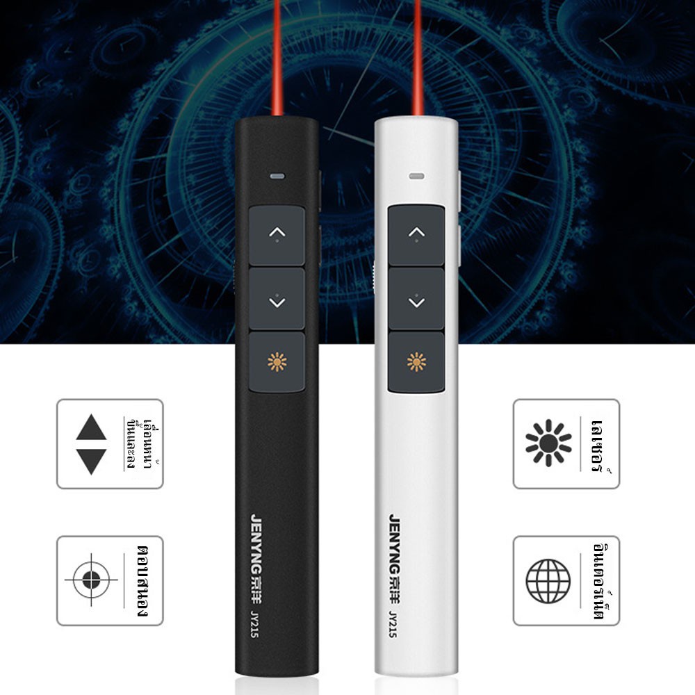 ส่งไว ประกัน1ปีเต็ม! รีโมทพ้อยเตอร์ 2.4GHz Wireless Remote Control ...
