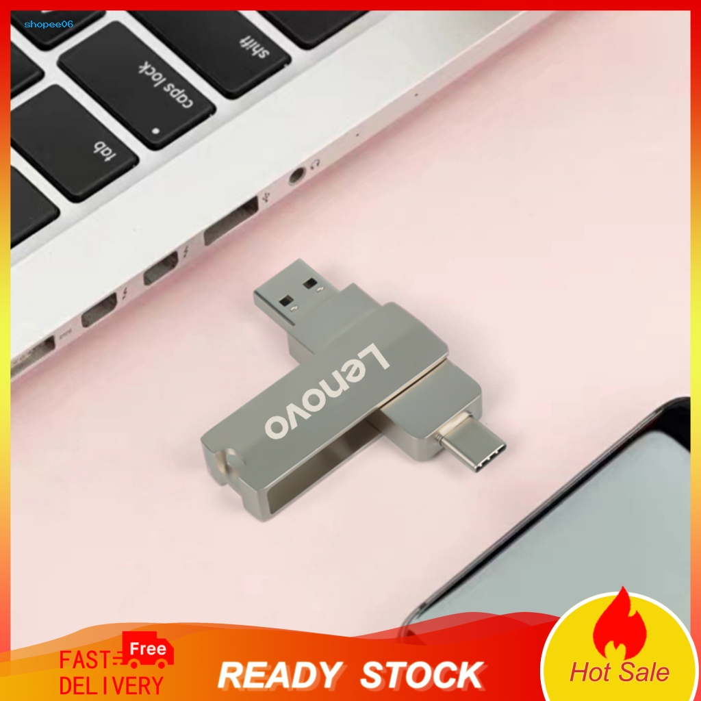 Setn แฟลชไดรฟ์ USB Type-C USB 30 64 128 256 512GB 1TB 2TB ความเร็วสูง หมุนได้ 2 in 1 อุปกรณ์ ...