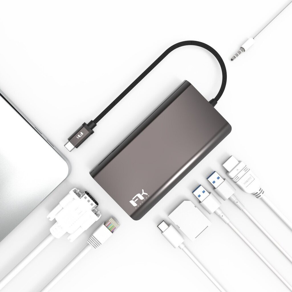 Feeltek Portable 8 in 1 USB-C Hub (ประกัน ARC 2 ปี) | Shopee Thailand