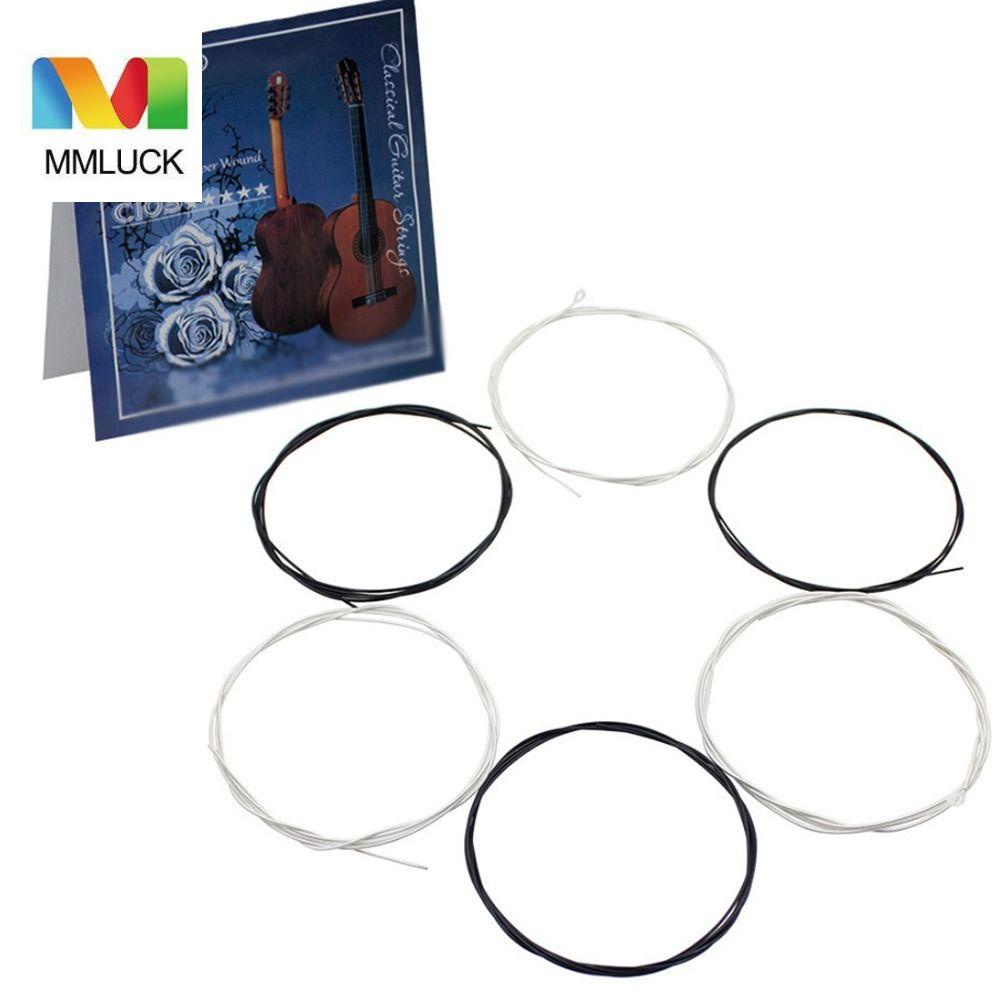 Jenniferdz สายกีตาร์คลาสิก IRIN C103 ไนล่อน 6 สาย 6 สาย สีดํา และสีขาว 1 ชุด | Shopee Thailand