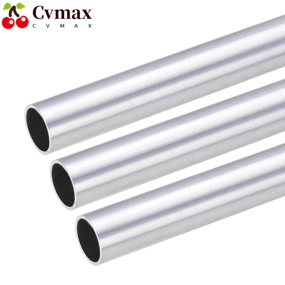 Cvmax ท่อตรง ไร้รอยต่อ ท่ออลูมิเนียม ทรงกลม ยาว 300 มม. 22 28 มม. สีเงิน สําหรับรถยนต์ เรือ ...
