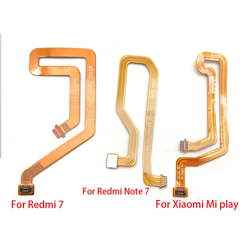 & สําหรับ Xiaomi Redmi 7 8 8A / หมายเหตุ 7 / Mi Play ลายนิ้วมือ ...