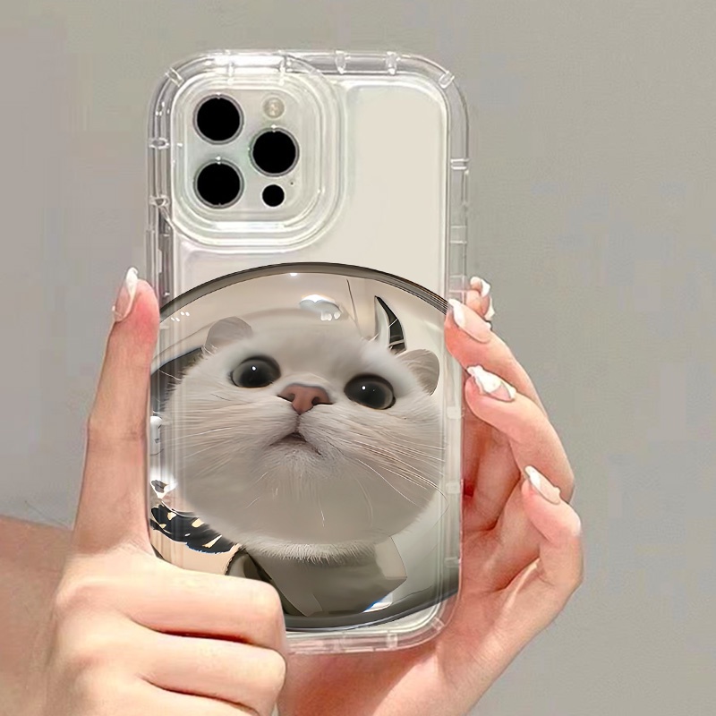 Cute Cat กรณีที่ชัดเจน for Xiaomi Poco M5 M3 M4 X3 NFC Redmi Note 10 ...