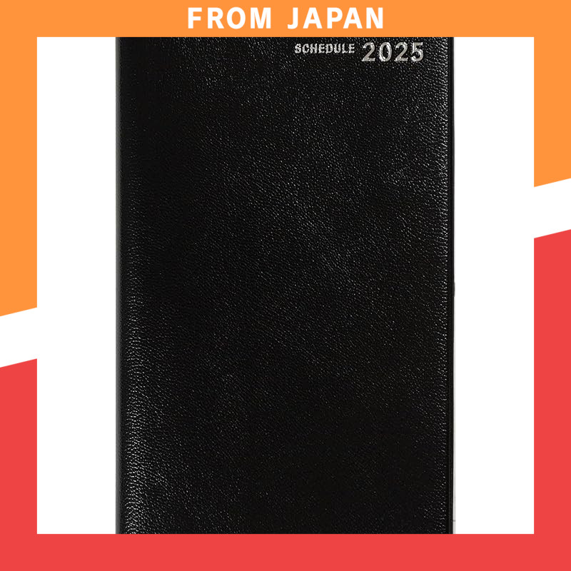 Takahashi 2025 Weekly New Diary Alpha - Black Edition (12-Month Start ...