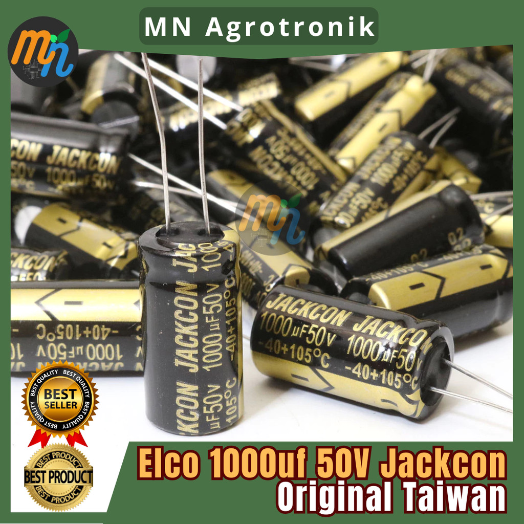 Elco 1000uf 50v ต้นฉบับไต้หวัน | Shopee Thailand