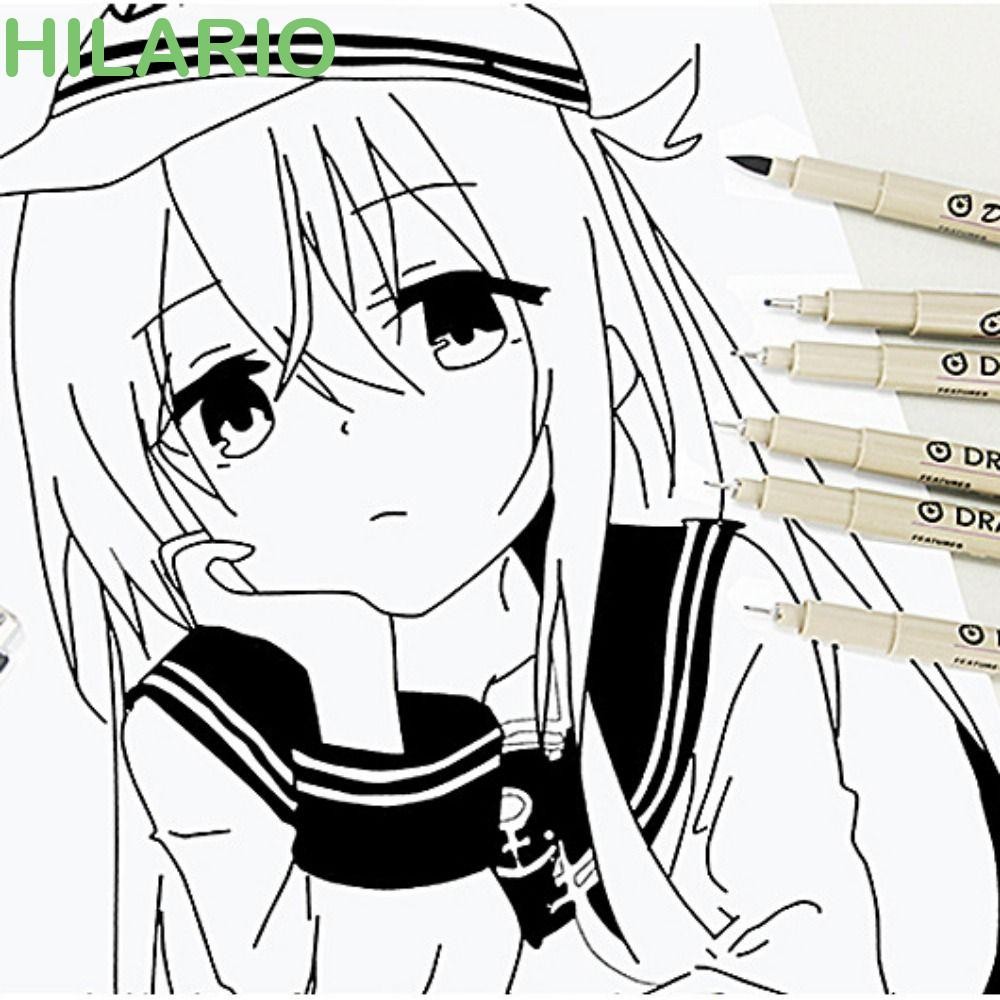 Hilario Liner Micron Ink Marker ปากกา, Fine Line 12 Tip Pigment Liner ...