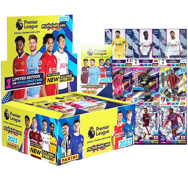 Panini 2023 Premier League Season Ball Star Card Panini Card Gold Card ...