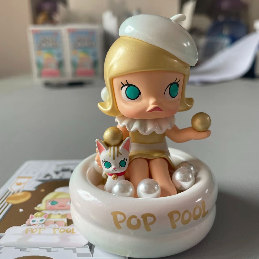 ของแท้]POPMART Popland Series Secret MOLLY SKULLPANDA Hirono รูปตุ๊กตา ...