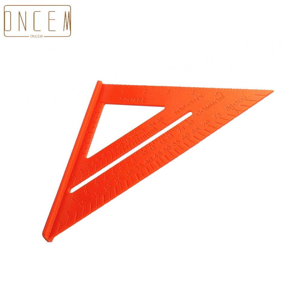 【ONCEMOREAGAIN】Triangular Ruler 182*186*260mm 7 Inch Portable 1pcs For ...