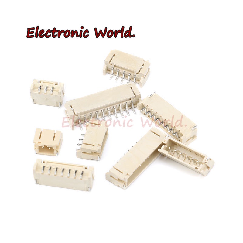 ปลั๊กซ็อกเก็ตเชื่อมต่อ SMT SMD PH2.0 2 มม. 2 มม. SMD 2P 3P 4P 5P 6P 7P 8P 9P 10P 2 มม. 50 ชิ้น ...