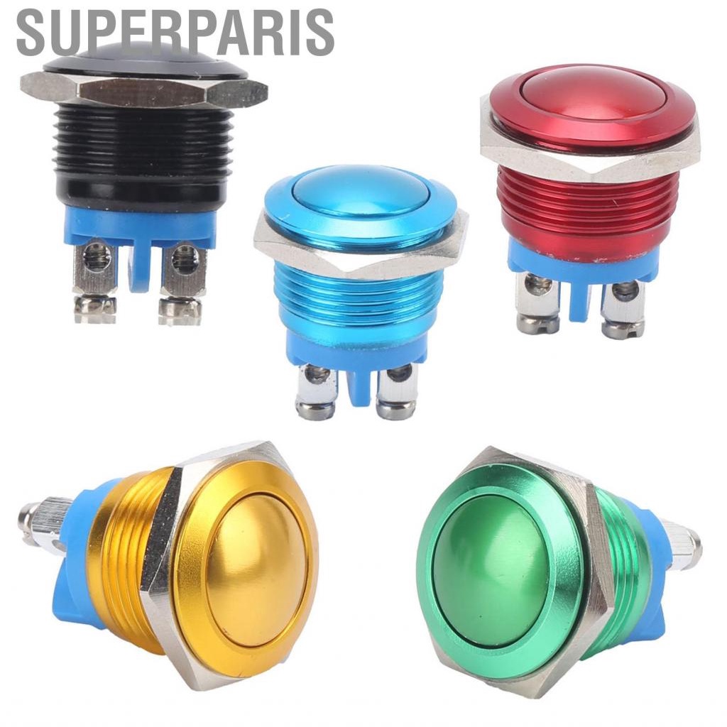 Superparis Push Button Switch Sophisticated Design Metal Stable ...