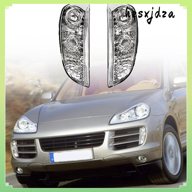 ไฟตัดหมอก DRL ติดกันชนหน้า ซ้าย และขวา สําหรับ Porsche Cayenne 2007 ...