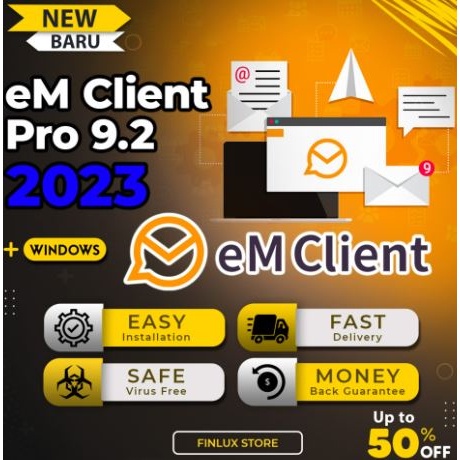 พร้อมส่งeM Client Pro 9 v9.2.1628 Latest 2023 Lifetime For Windows ...